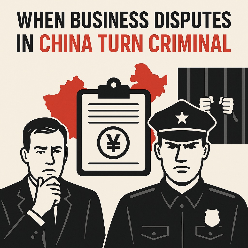 When Business Disputes in China Turn Criminal - Harris Sliwoski LLP