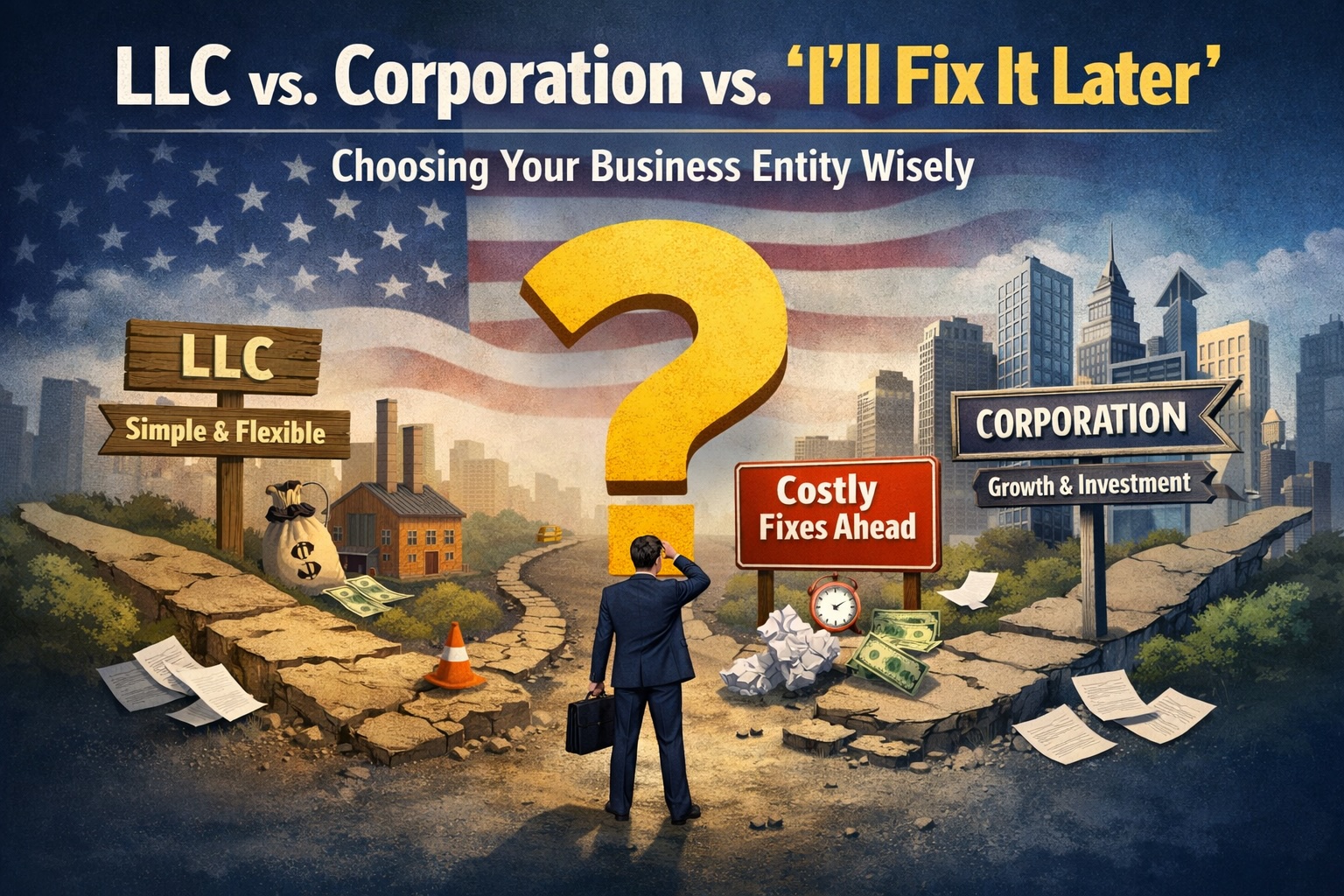 Choosing the Right U.S. Business Entity: LLC vs Corporation vs “I’ll ...