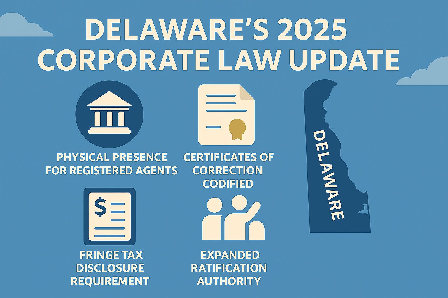 Delaware's New Requirements for LLCs, Corporations & Partnerships ...