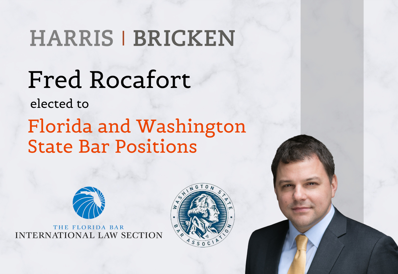 Harris Sliwoski Celebrates Fred Rocafort's Appointments