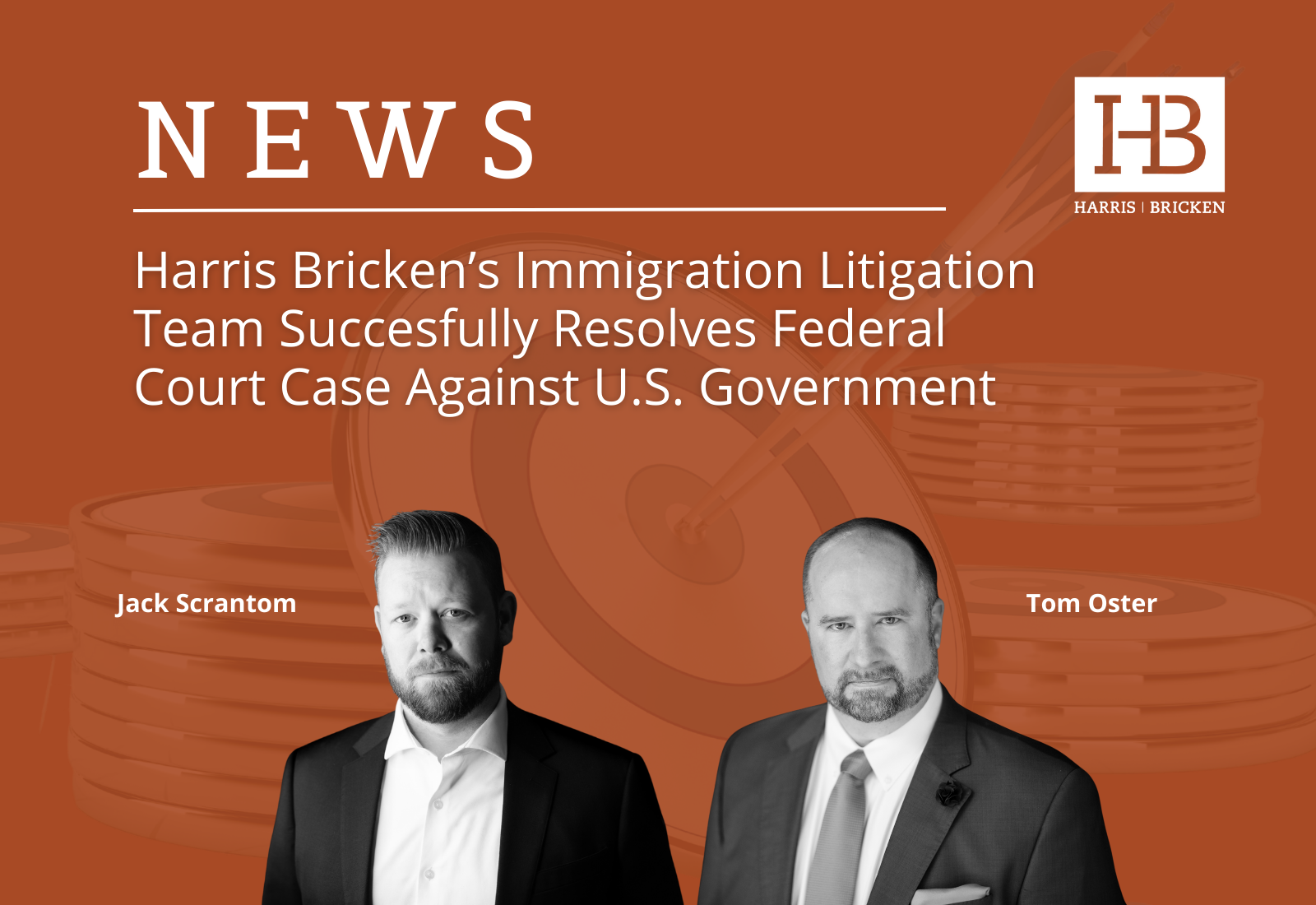 Immigration Litigation Team Resolves Federal Court Case