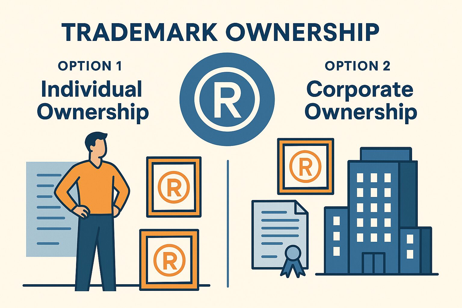 Who Should Own Your Trademarks: You or Your Company? - Harris Sliwoski LLP